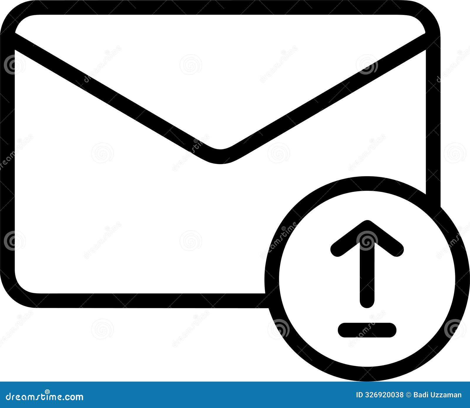 Upload Icon Symbol Vector Image Stock Vector - Illustration of ...