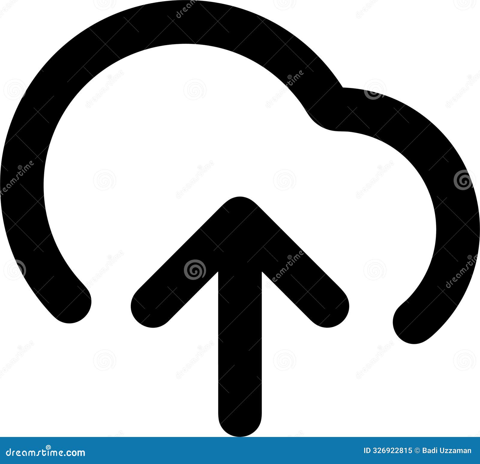 Upload Icon Symbol Vector Image Stock Vector - Illustration of sign ...