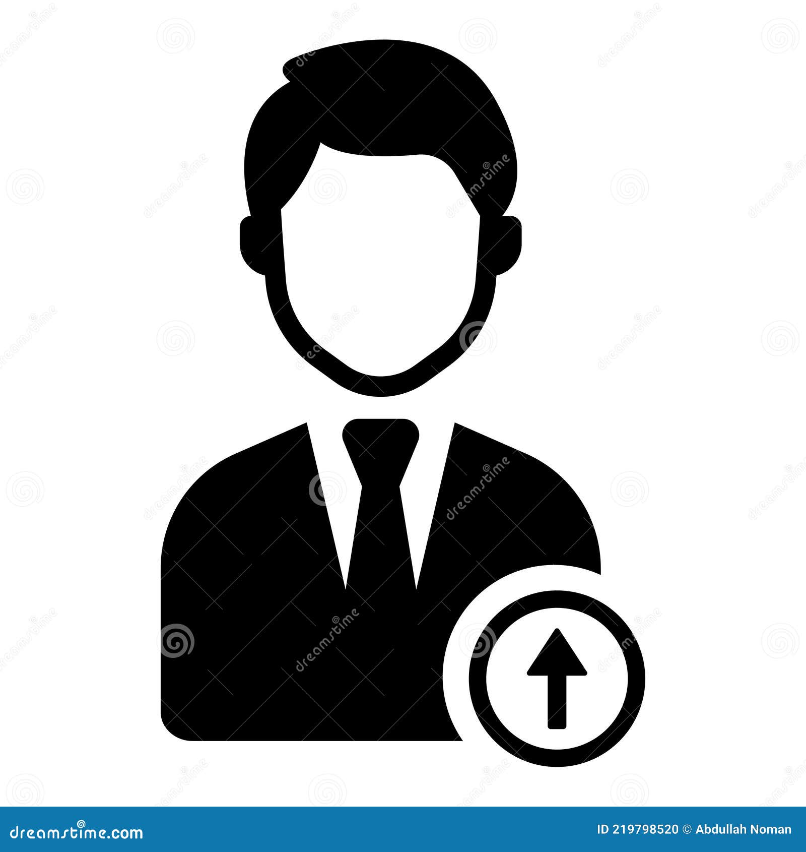 Upload profile icon design stock vector. Illustration of anonymous ...
