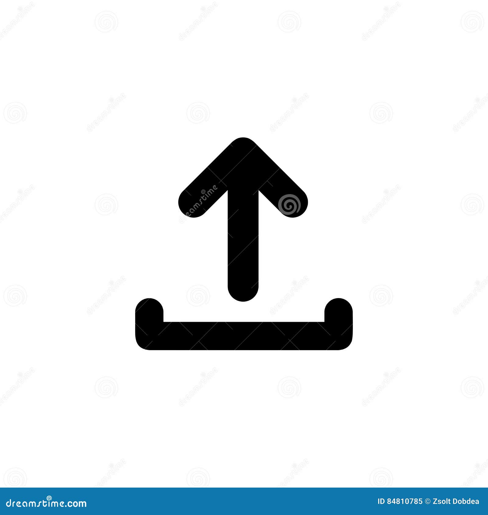 Upload Symbol Vector Design Stock Vector - Illustration of share ...