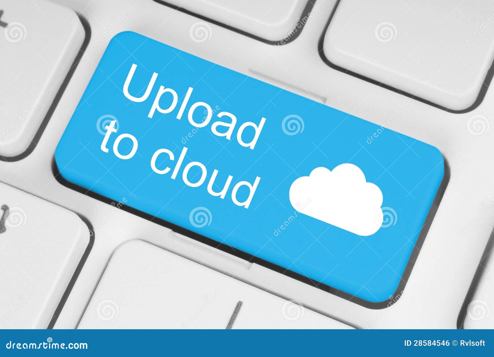 Upload to cloud concept stock photo. Image of solution - 28584546