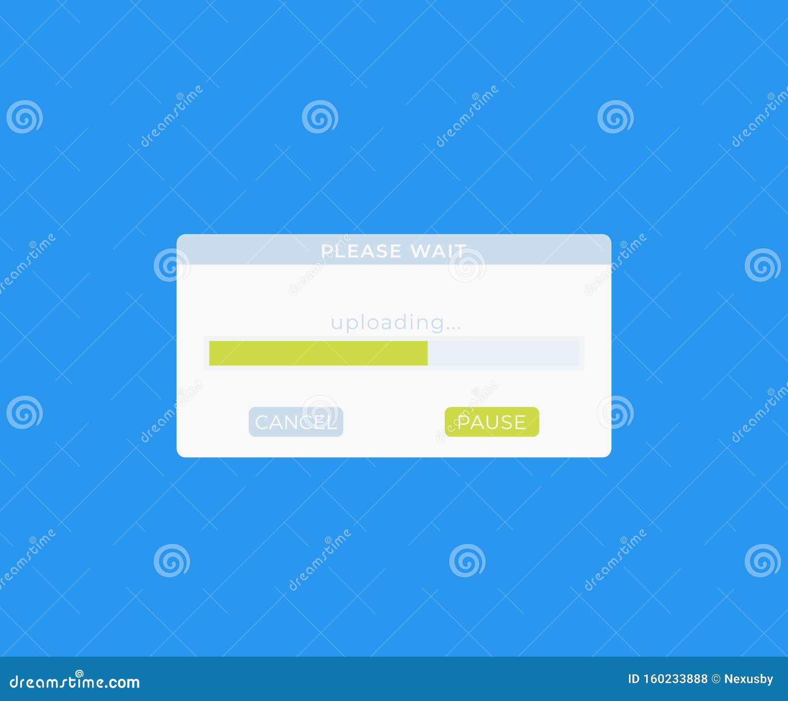 Upload Window with Progress Bar, Vector Interface Stock Vector ... Upload Window with Progress Bar, Vector Interface Stock Vector ...