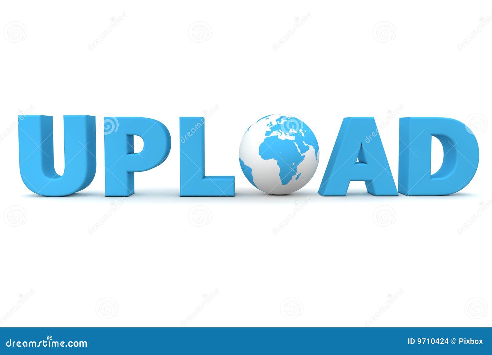 Upload World stock illustration. Illustration of planet - 9710424