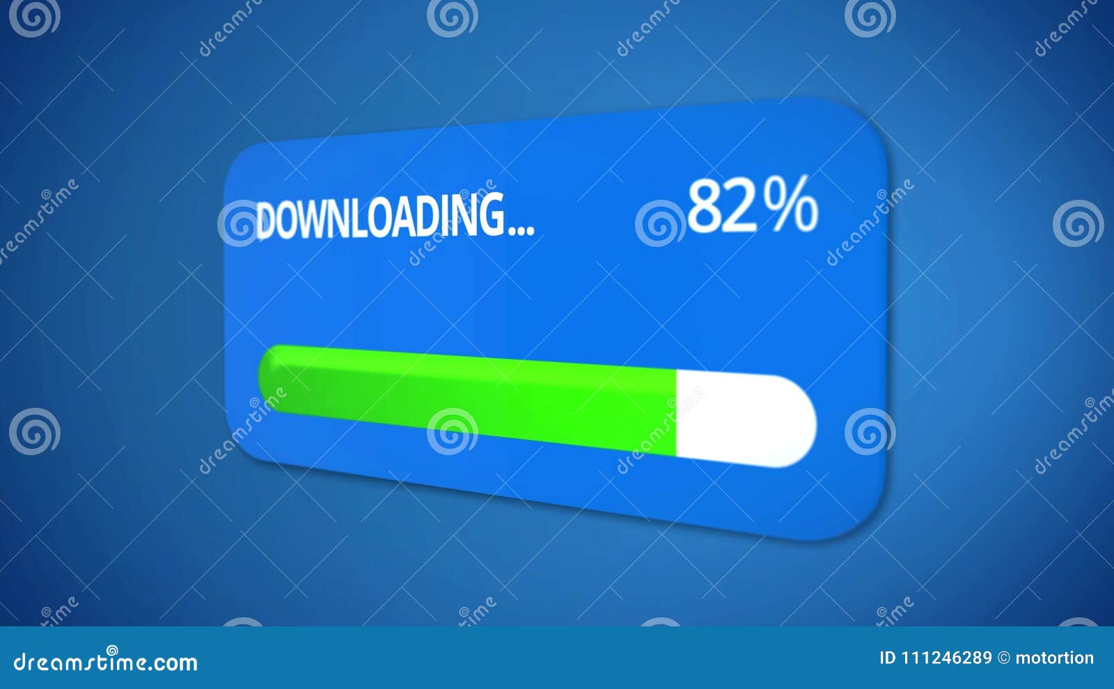 Uploading Information To the Server, Status Bar Shows the Success of ...