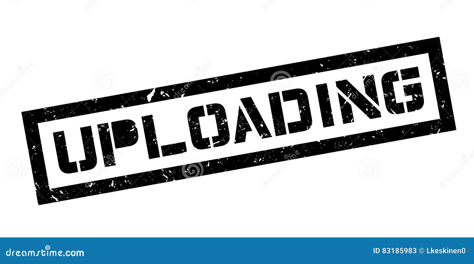 Uploading rubber stamp stock illustration. Illustration of download ...