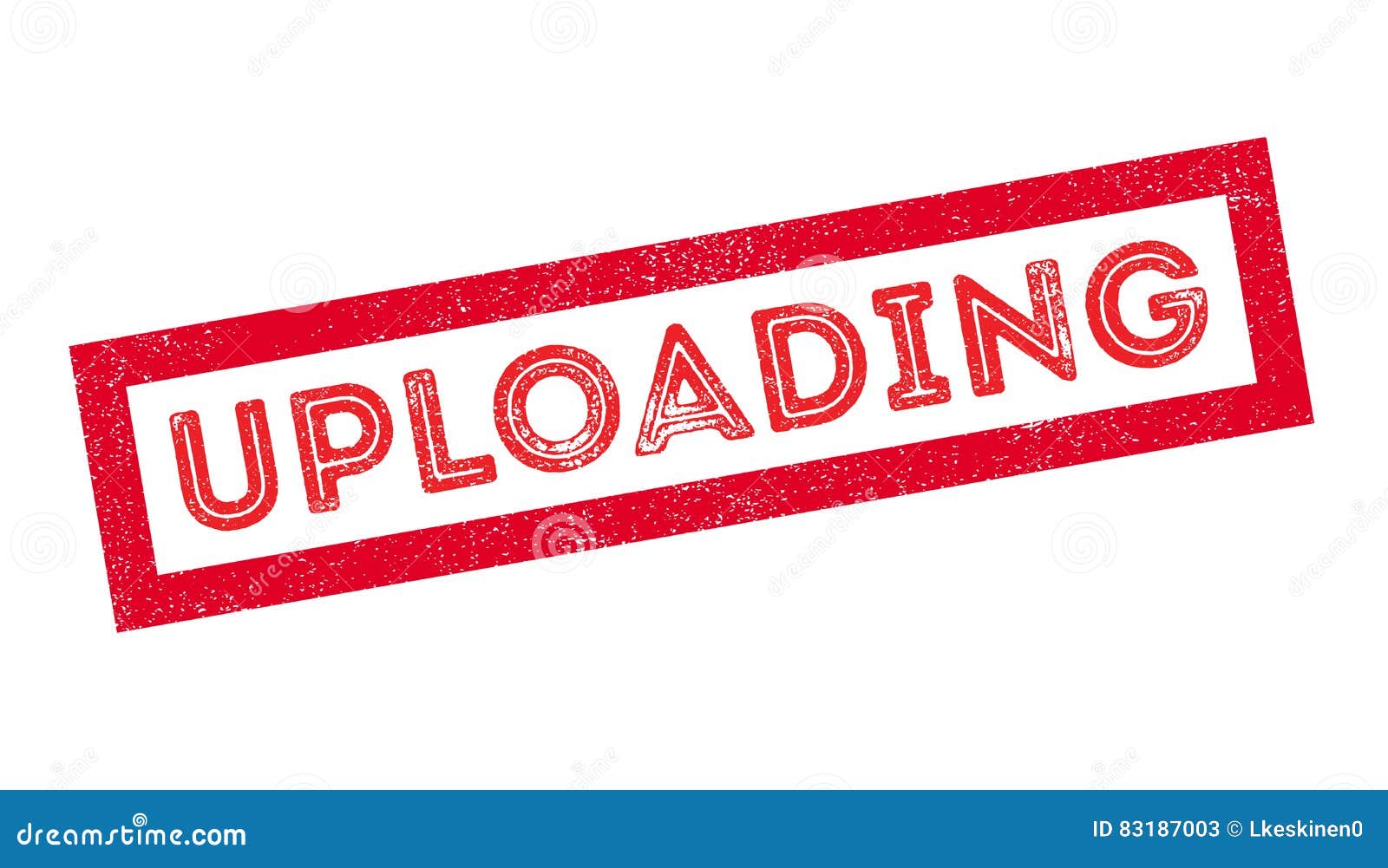 Uploading rubber stamp stock illustration. Illustration of file - 83187003