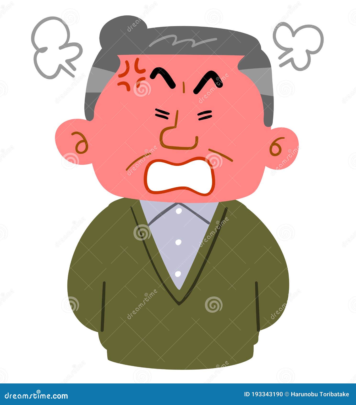 Angry Aged African Guy Shouting At Doctor In Hospital Cartoon Vector ...