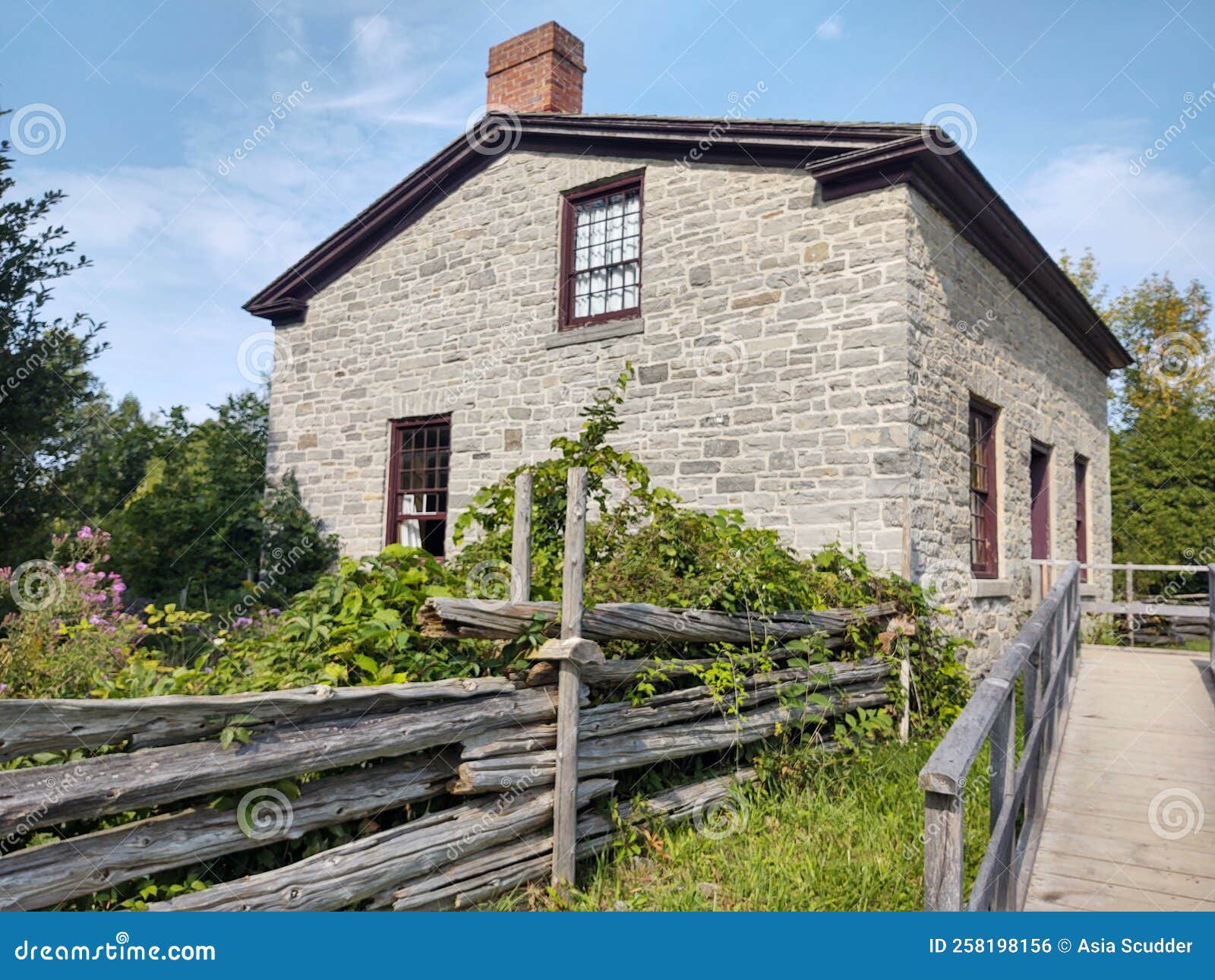 Upper Canada Village stock photo. Image of property - 258198156