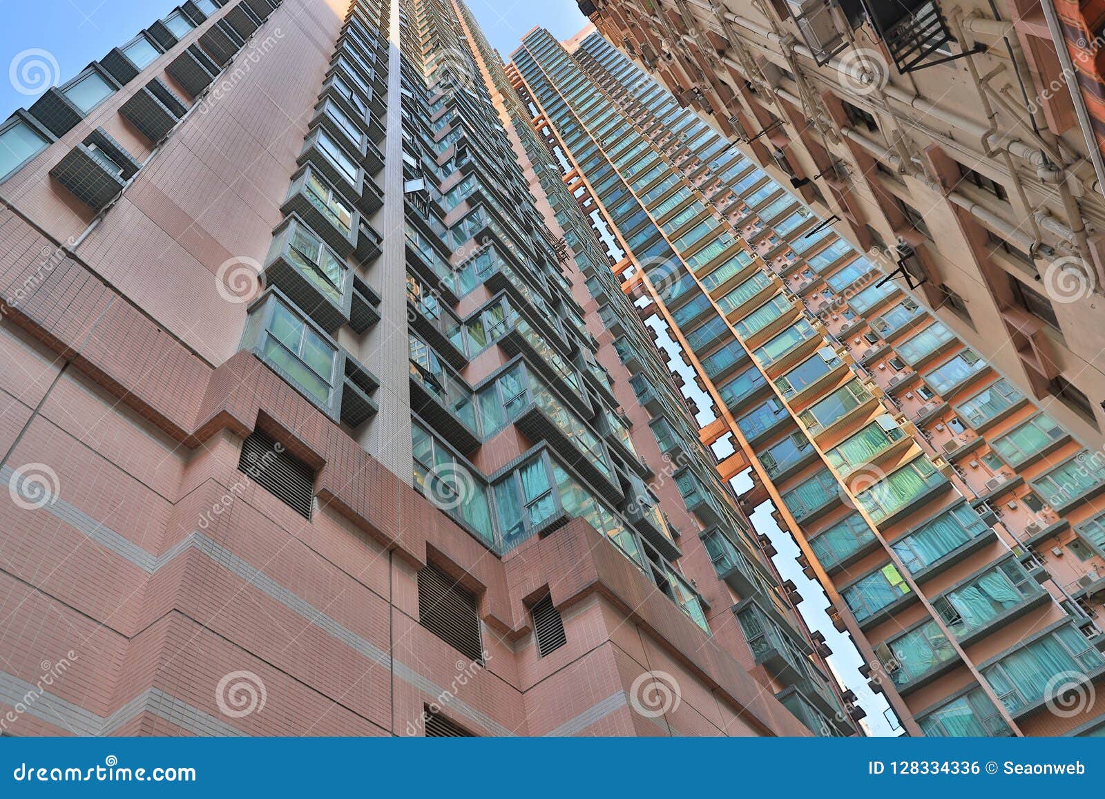 Upper Class High Apartment Building Stock Photo - Image of house ...