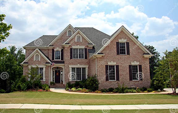 Upper class luxury home stock image. Image of huge, luxurious - 890691