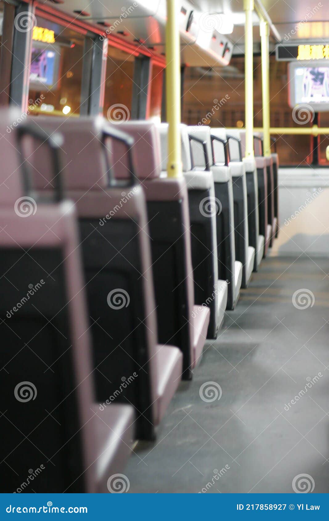 Upper Deck of Double-decker Bus in Hong Kong 13 Nov 2005 Editorial ...