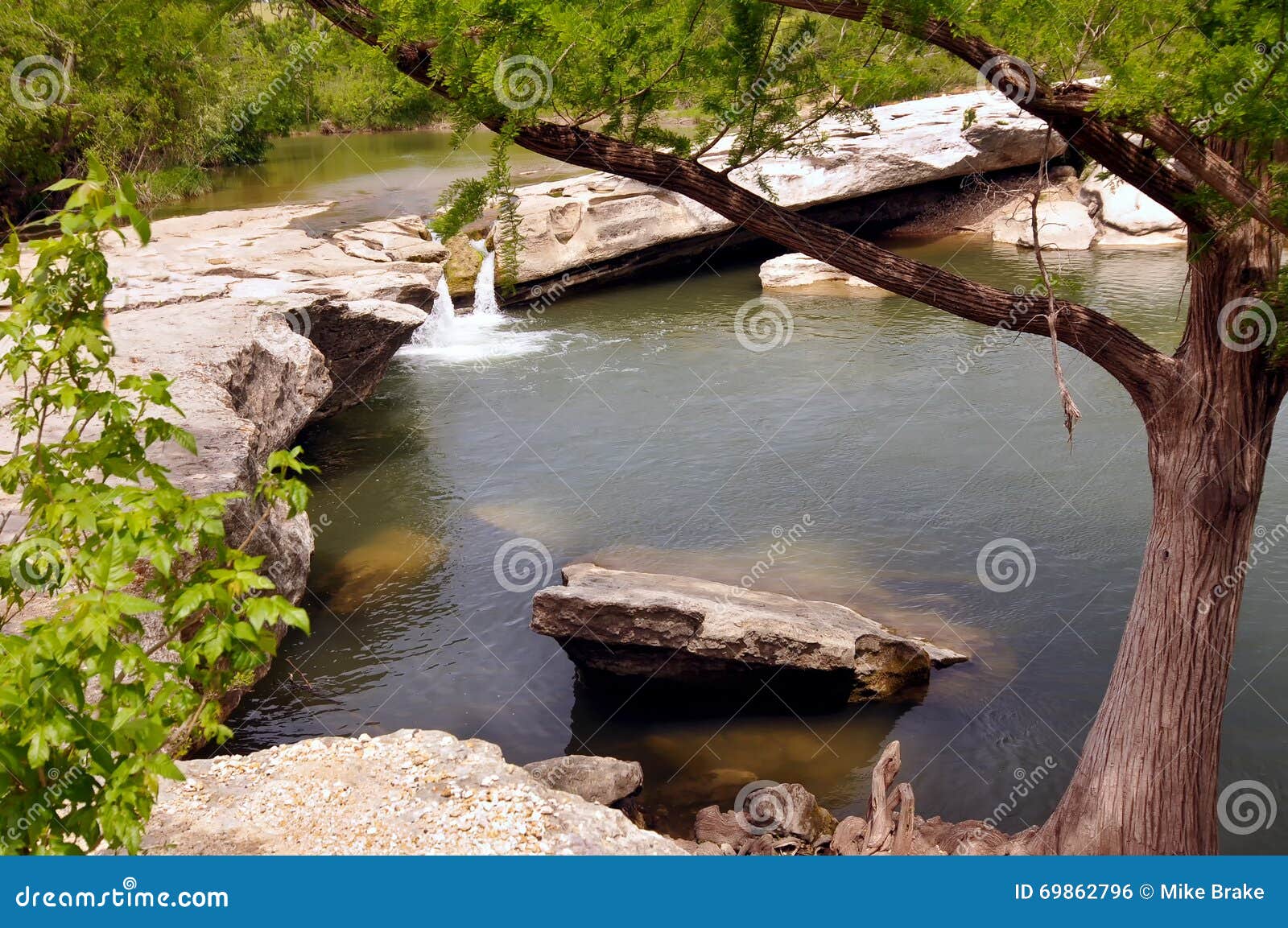 Upper Falls in Mckinney Falls State Park, Austin Texas Stock Photo ... Upper Falls in Mckinney Falls State Park, Austin Texas Stock Photo ...