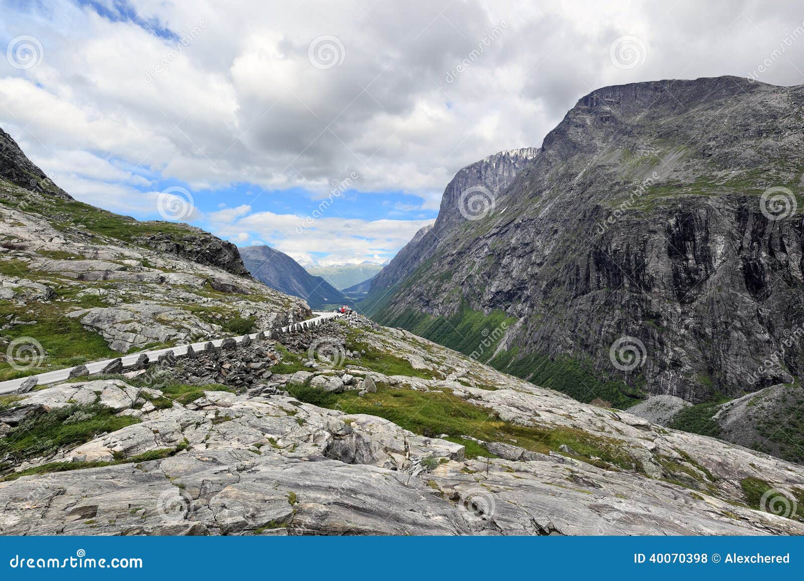 TROLLSTIGEN, NORWAY - June, 2019: Trollstigen Viewing Or Viewpoint ...