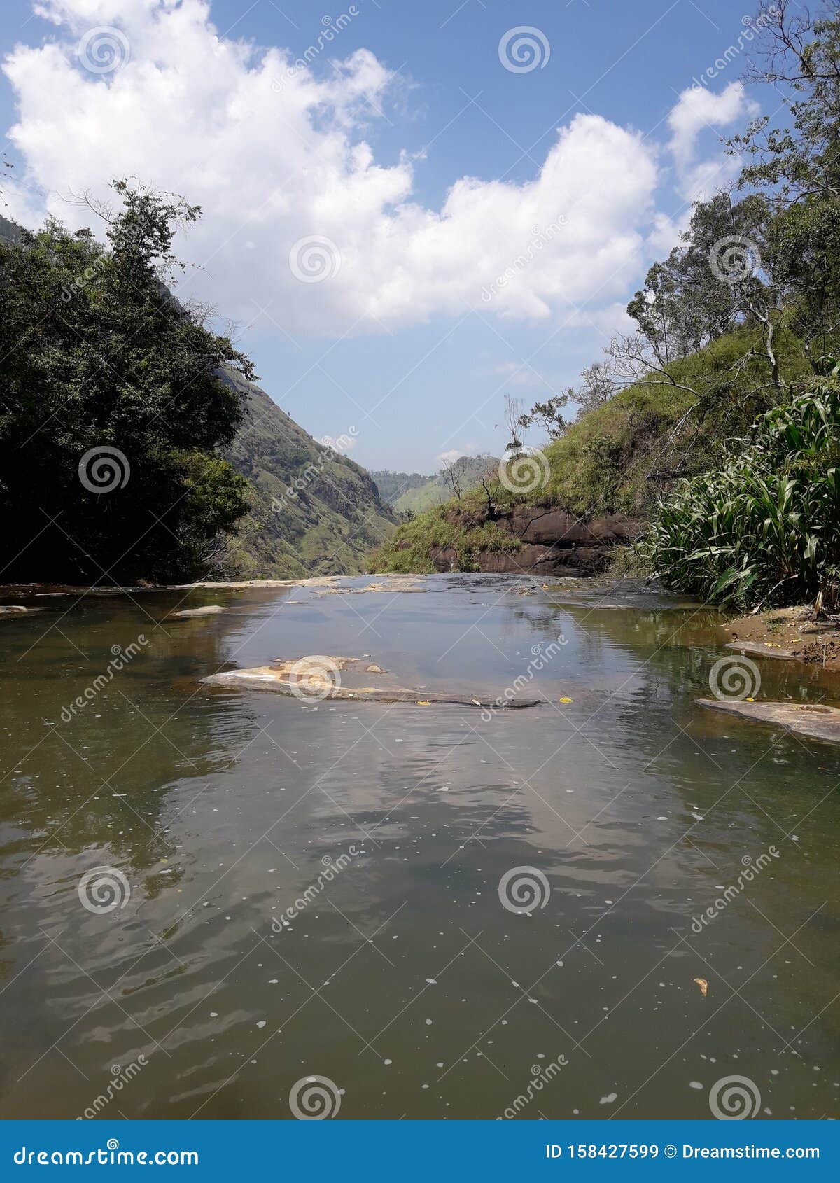 Ravana Falls, Ravana Ella Wildlife Sanctuary, Badulla, Sri Lanka Stock ...