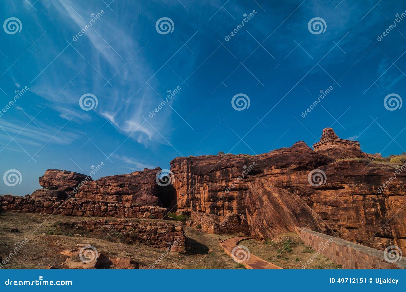 Upper Shivalaya stock image. Image of unesco, karnataka - 49712151