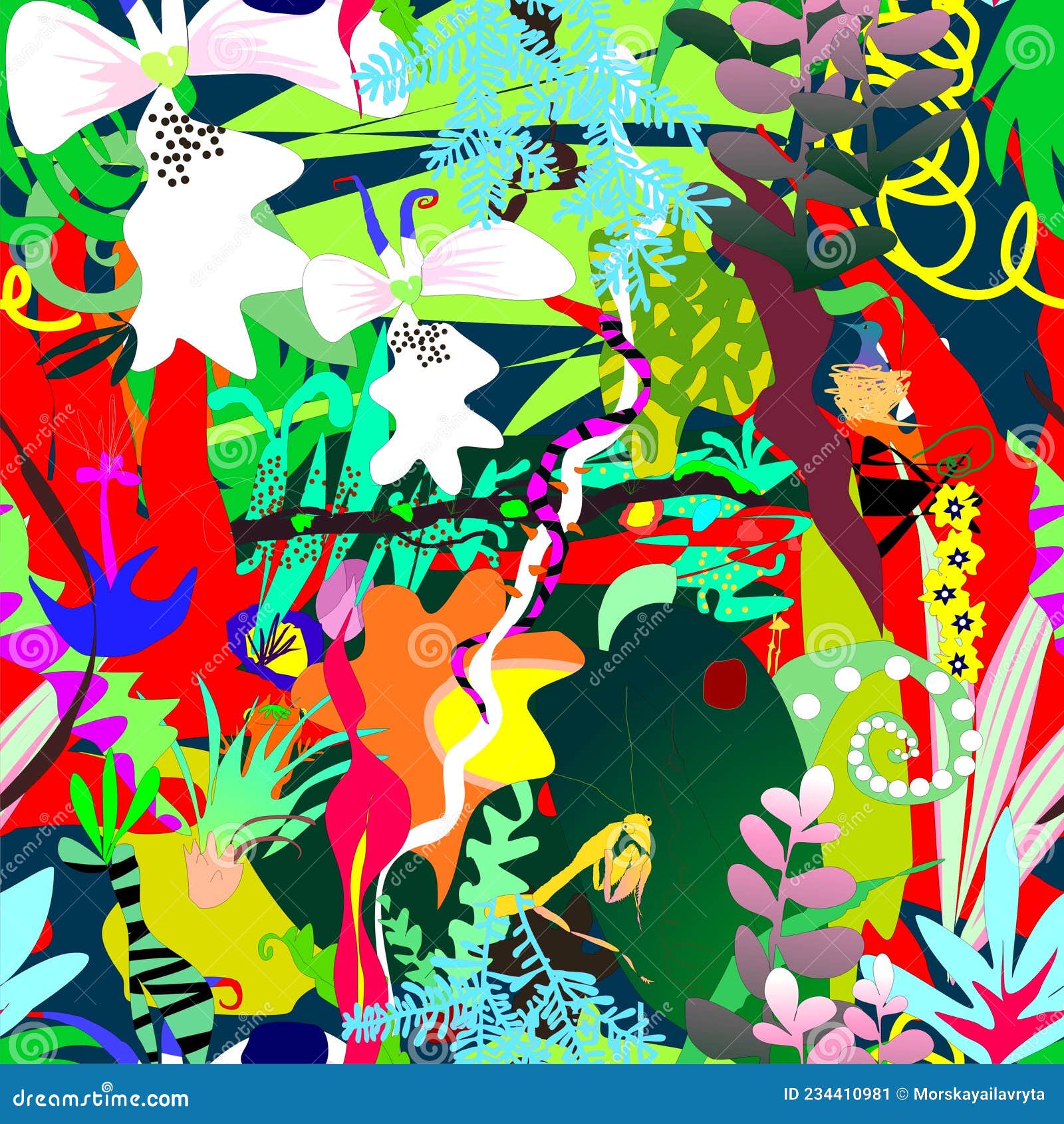 The upper tier. stock illustration. Illustration of insect - 234410981