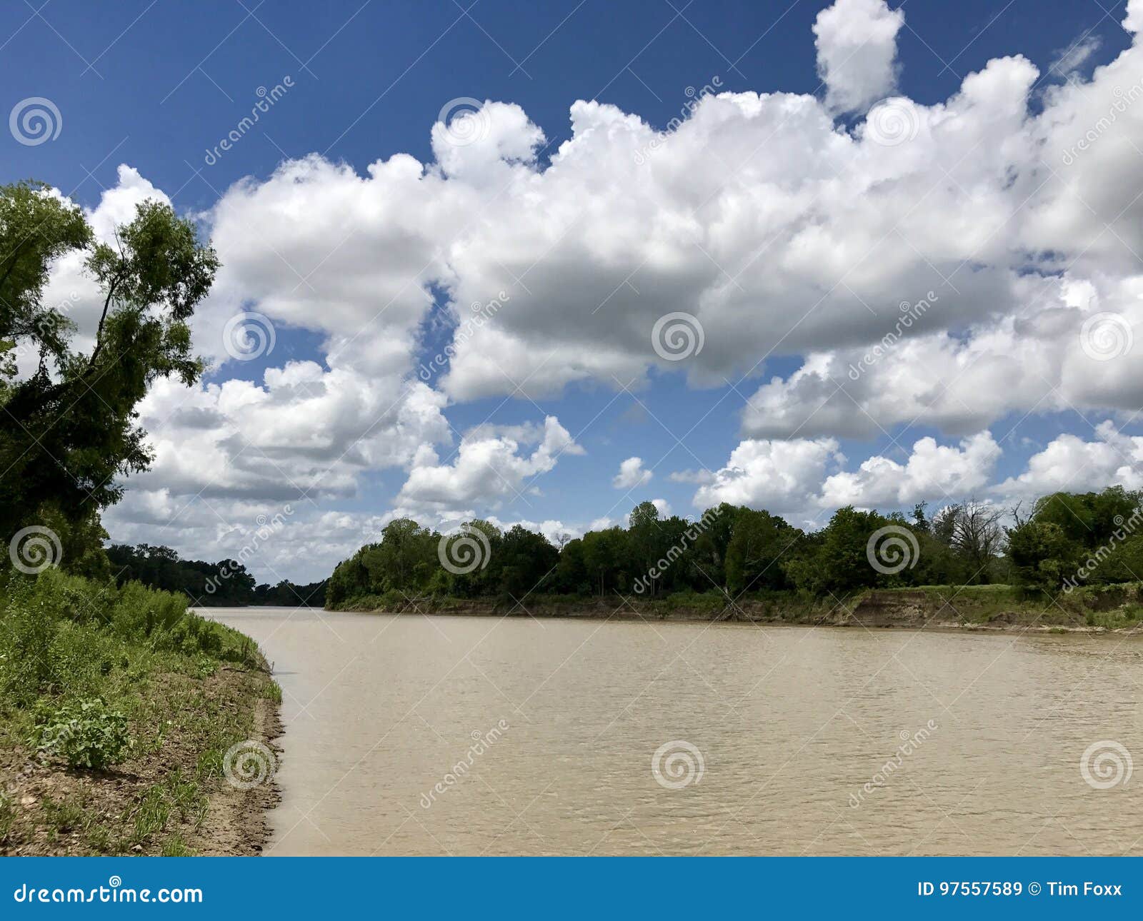 Upper Trinity River stock image. Image of texas, trinity - 97557589