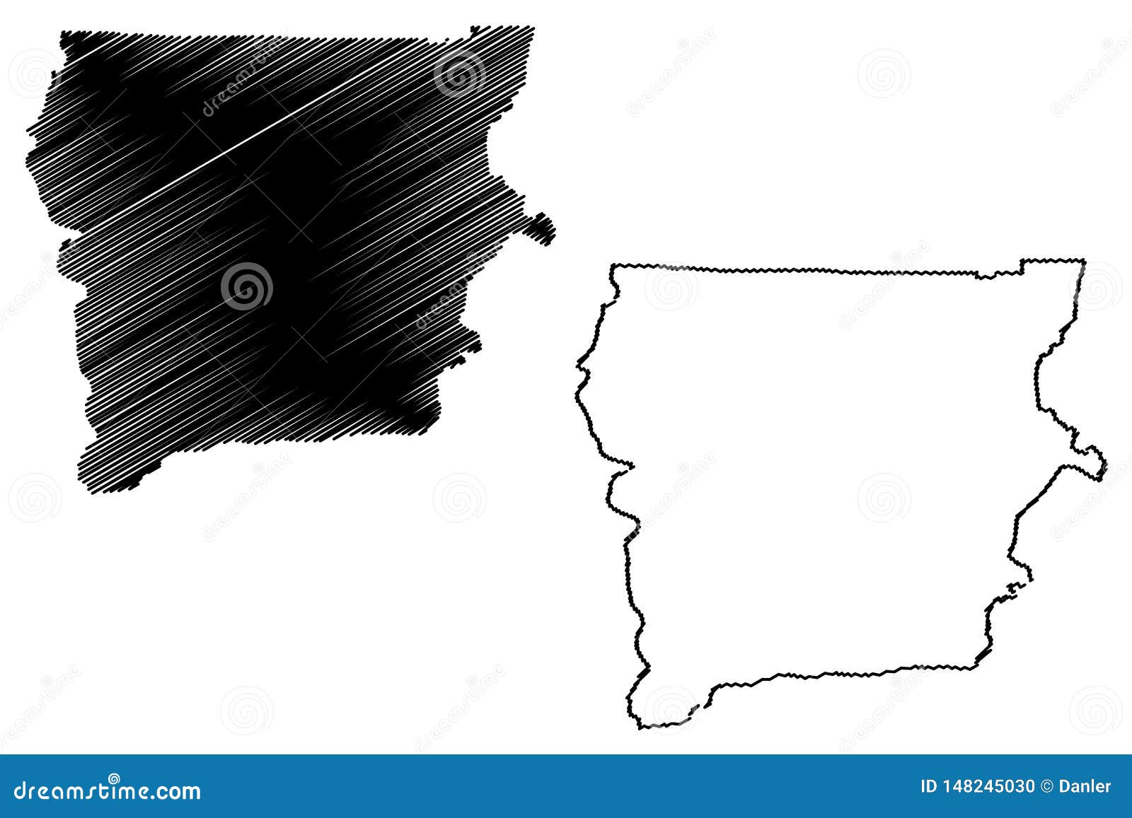 Upper West Region Administrative Divisions of Ghana, Republic of Ghana ...