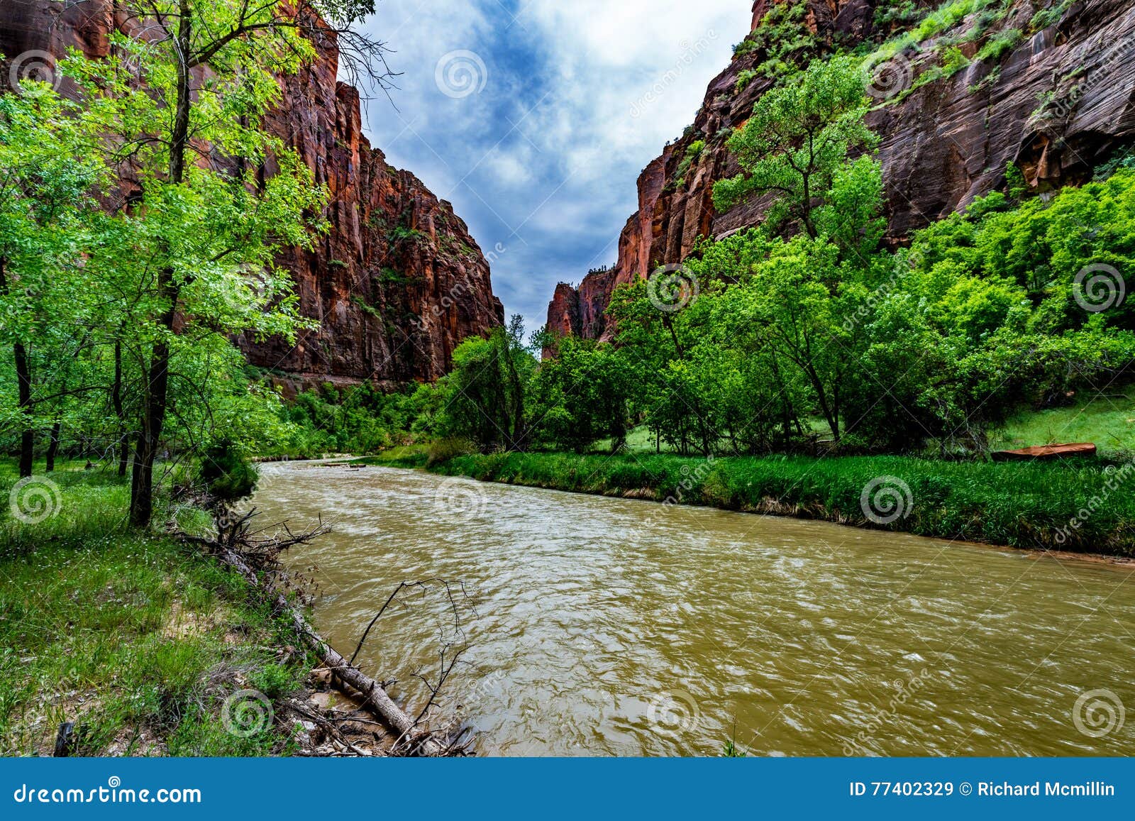 Upper Zion National Park, Utah. Stock Image - Image of nature, rugged ...