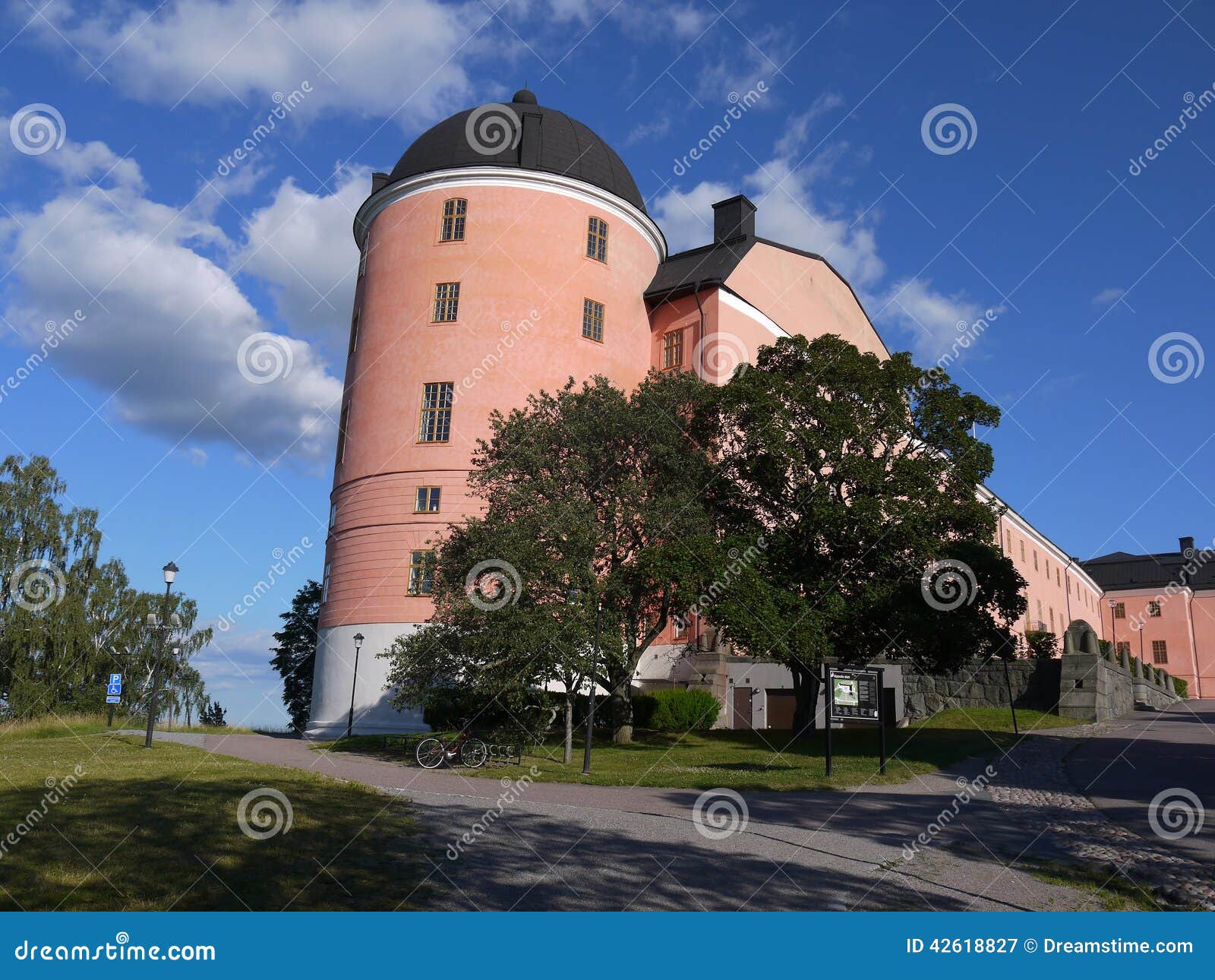Uppsala Castle stock image. Image of uppsala, inside - 42618827