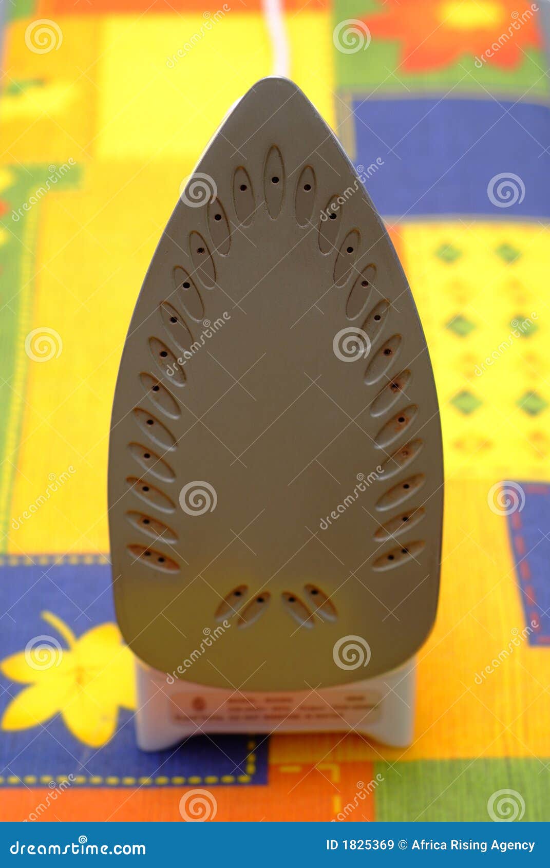 Upright Front Domestic Washing Steam Iron Stock Image - Image of ...