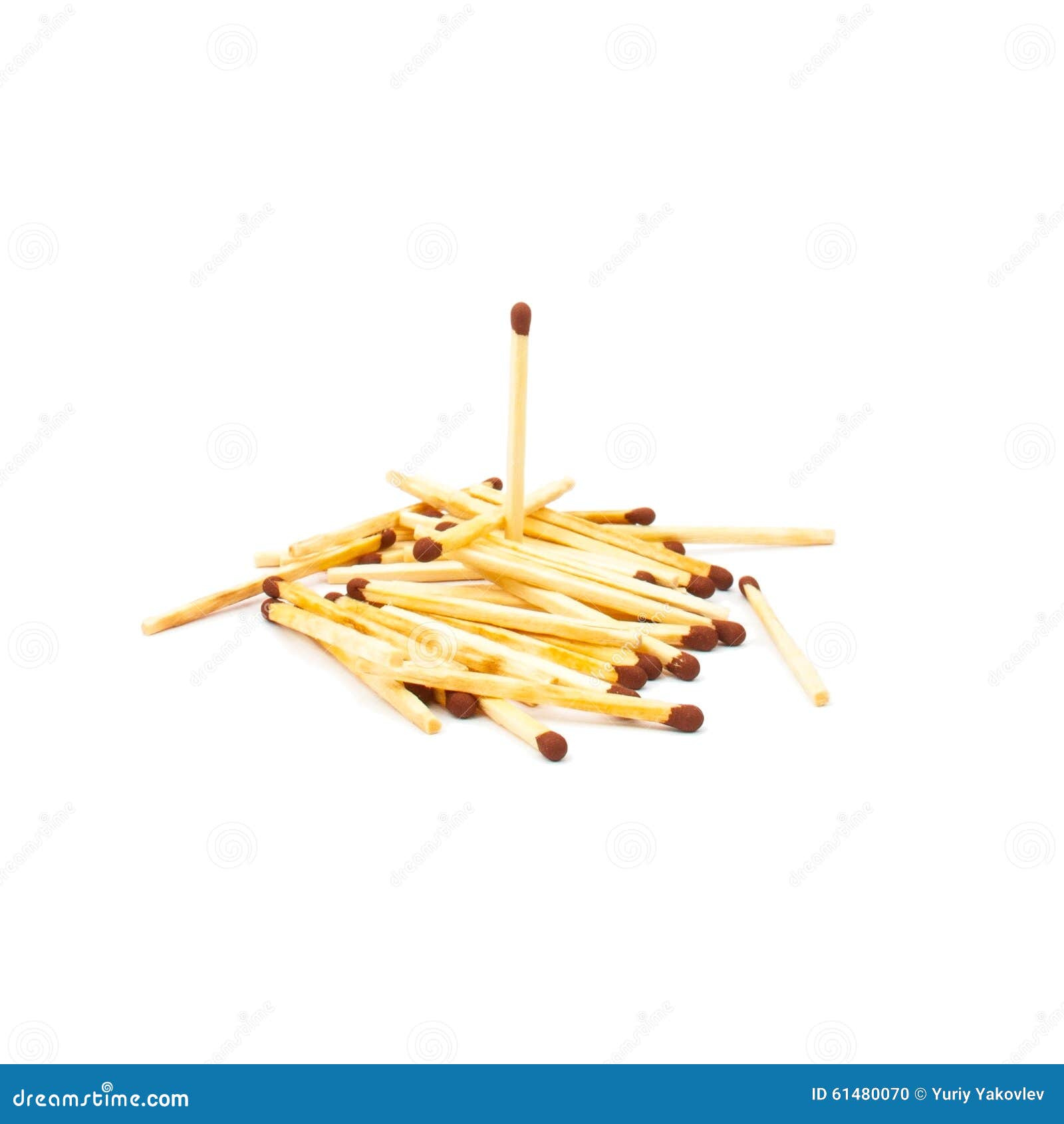 Upright and Scattered, Safety Match Stock Photo - Image of matchstick ...