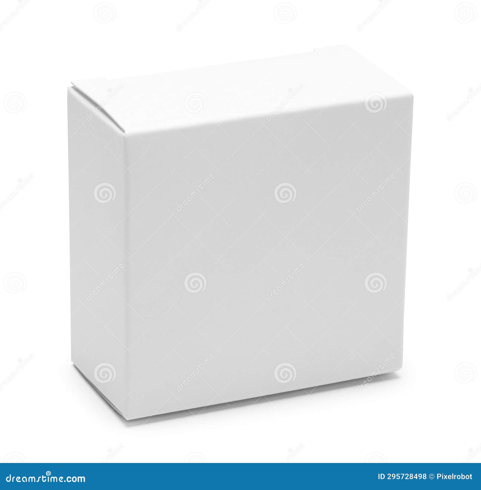 Upright Square Box stock photo. Image of upright, cardboard - 295728498