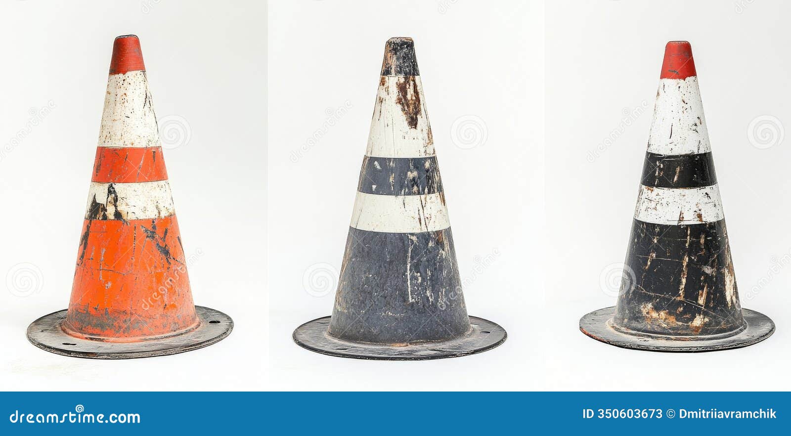 The Upright Traffic Cones are Isolated on a Transparent Background ...