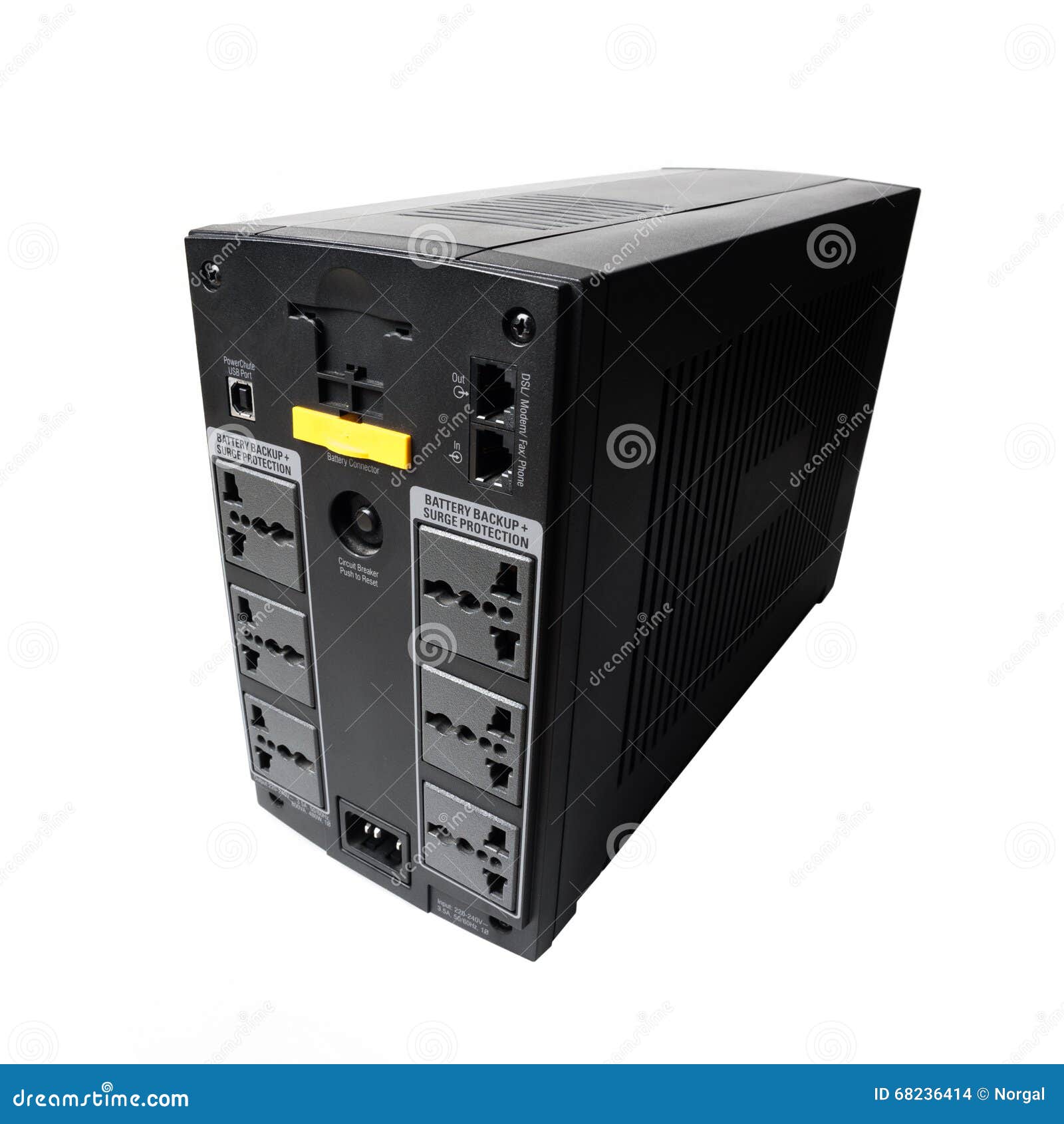 UPS stock photo. Image of computer, voltage, supply, security - 68236414