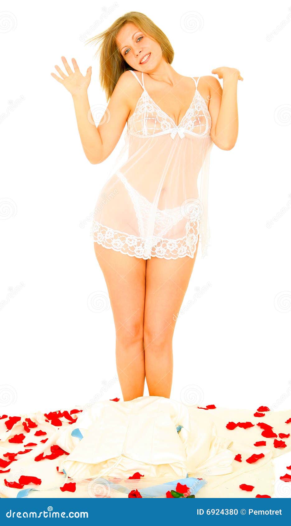 Ups she Dropped Her Gown stock photo. Image of glamor - 6924380