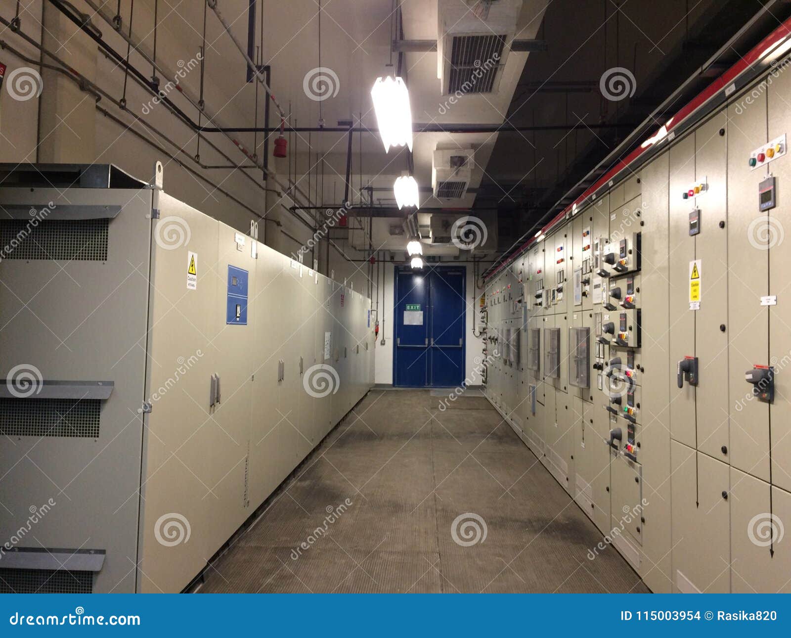UPS & LV Switching stock photo. Image of room, lowvaltage - 115003954