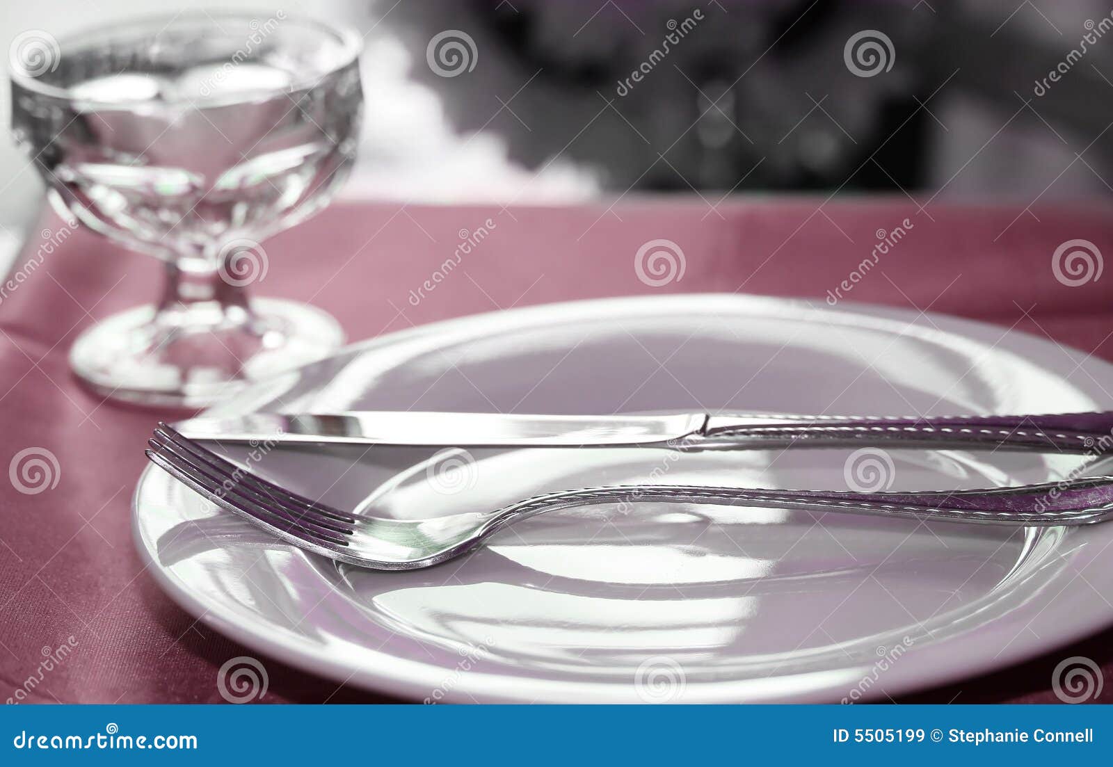 Upscale Dinner Table stock image. Image of formal, upscale - 5505199