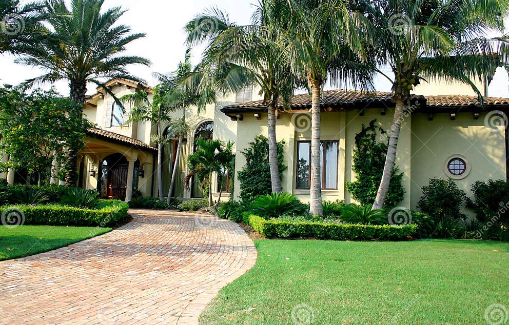 Upscale Home stock image. Image of executive, houses, swaying - 1182369