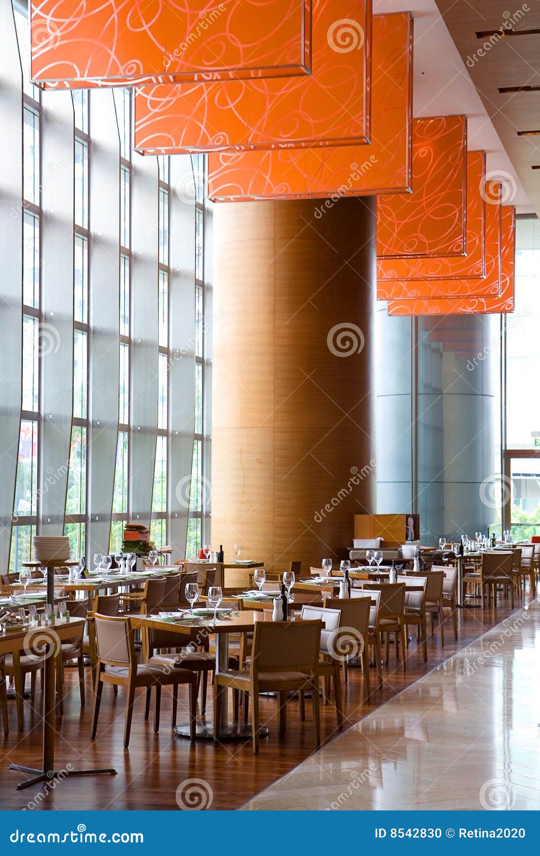 Upscale Restaurant stock photo. Image of upscale, eatery - 8542830