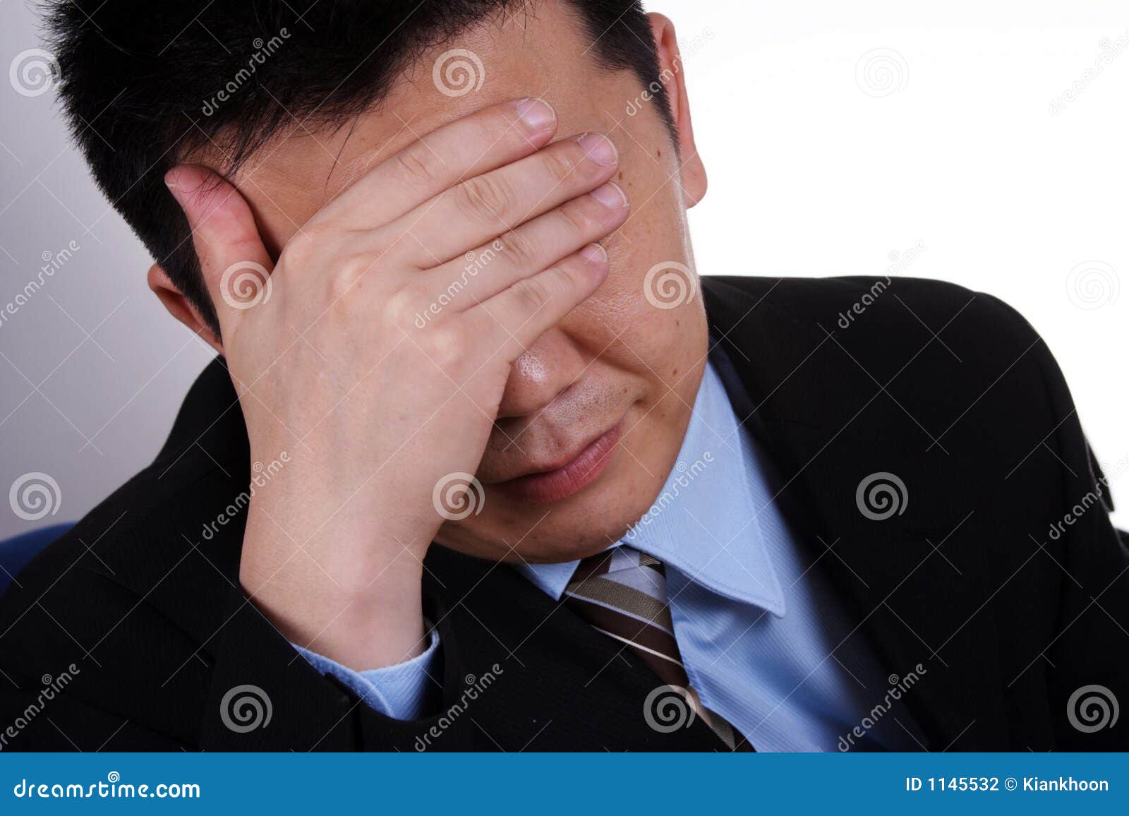 Upset businessman stock photo. Image of asian, office - 1145532