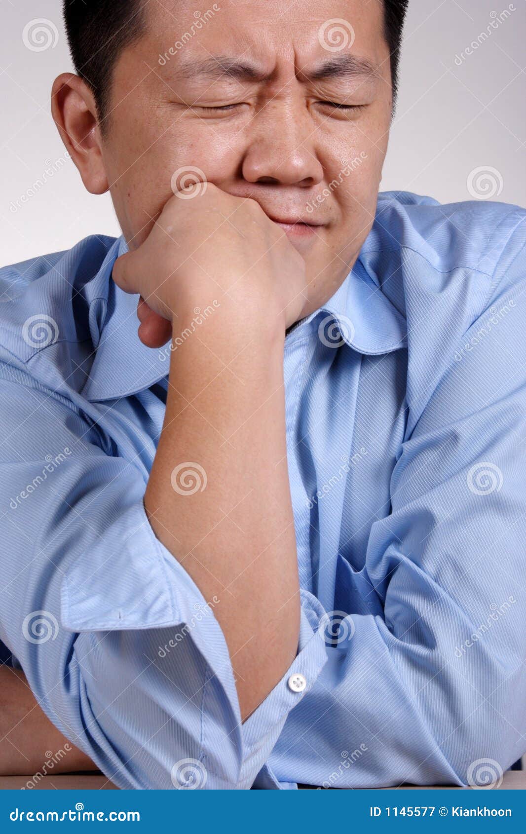 Upset businessman stock image. Image of headache, elegant - 1145577