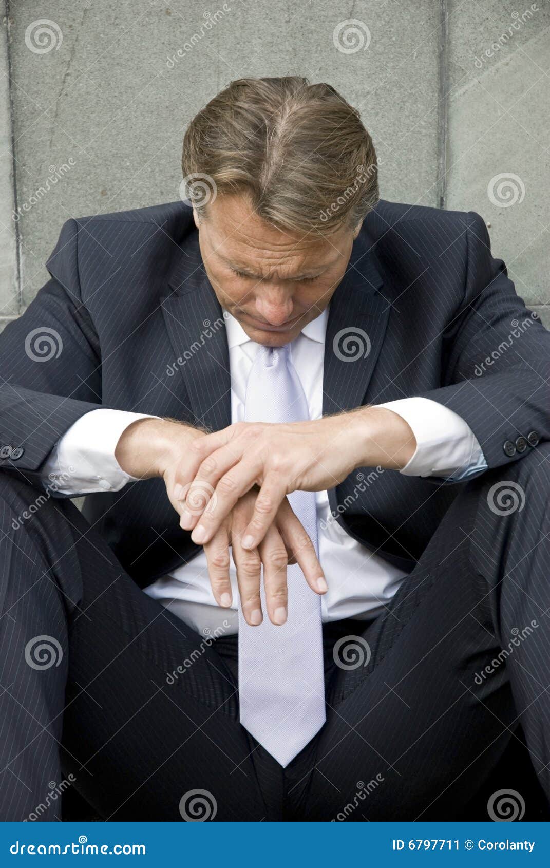 Upset businessman stock image. Image of loss, forties - 6797711