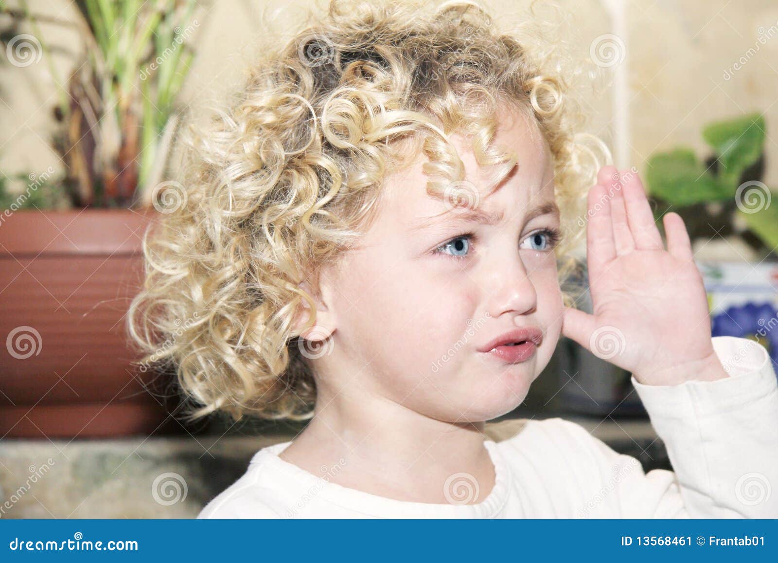 Upset child stock image. Image of cute, emotion, children - 13568461