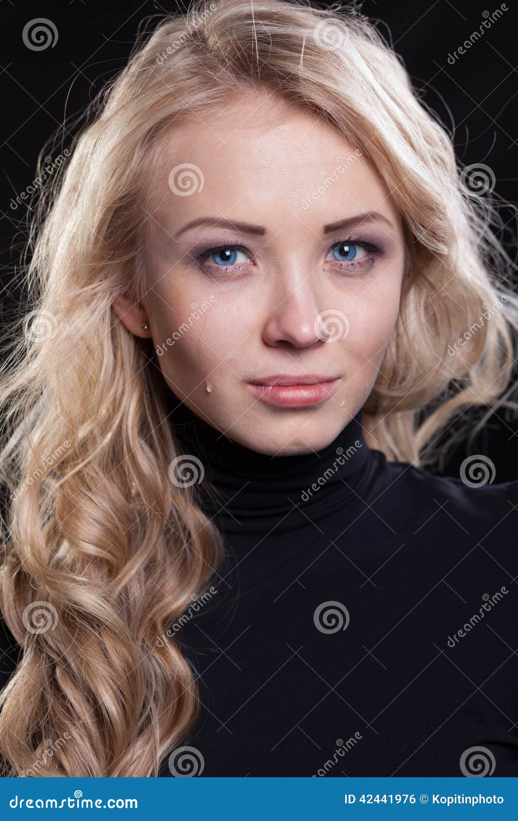 Upset Crying Woman. Tragic Expression Stock Photo - Image of loss ...