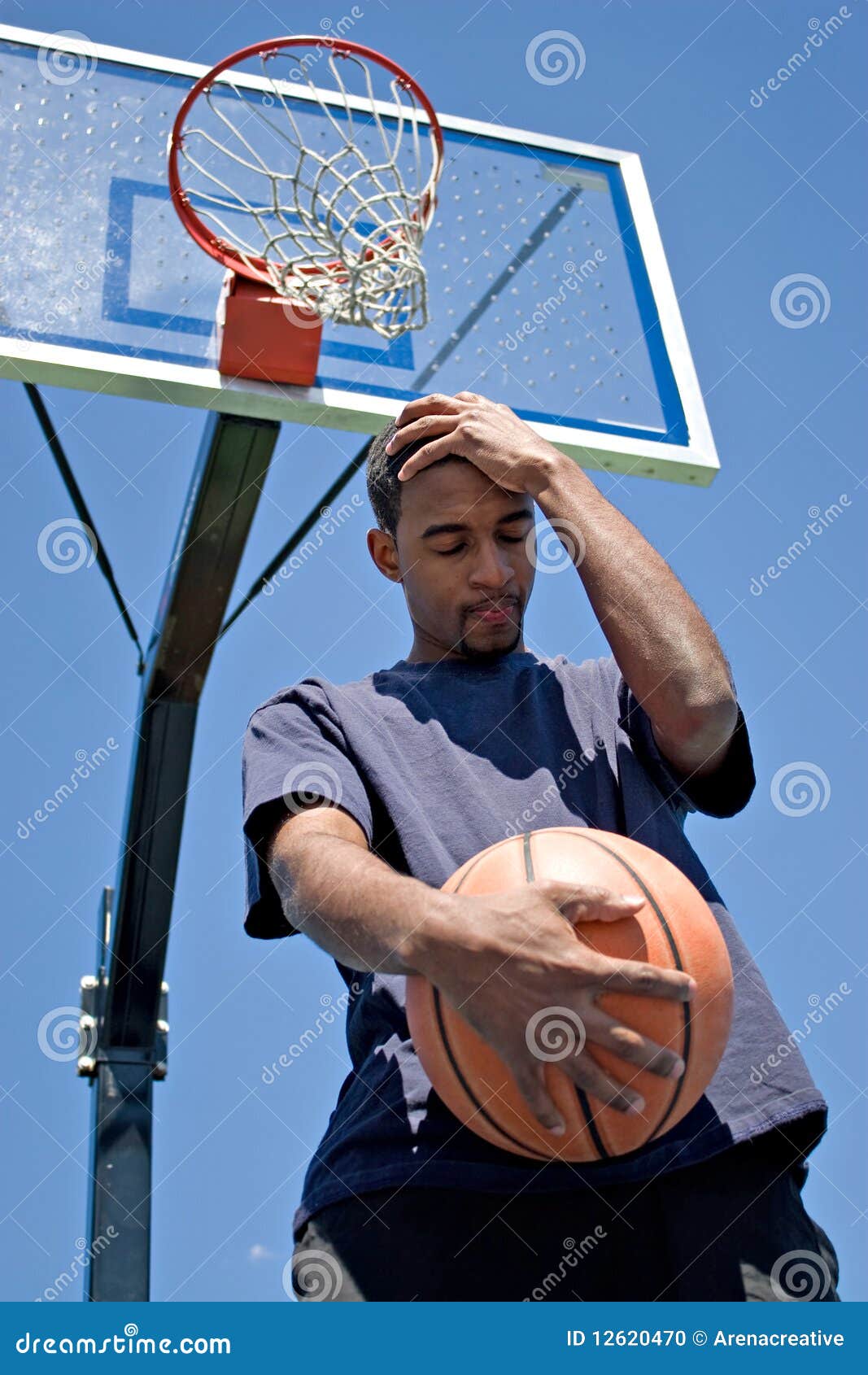 Upset Defeated Athlete stock photo. Image of male, loser - 12620470