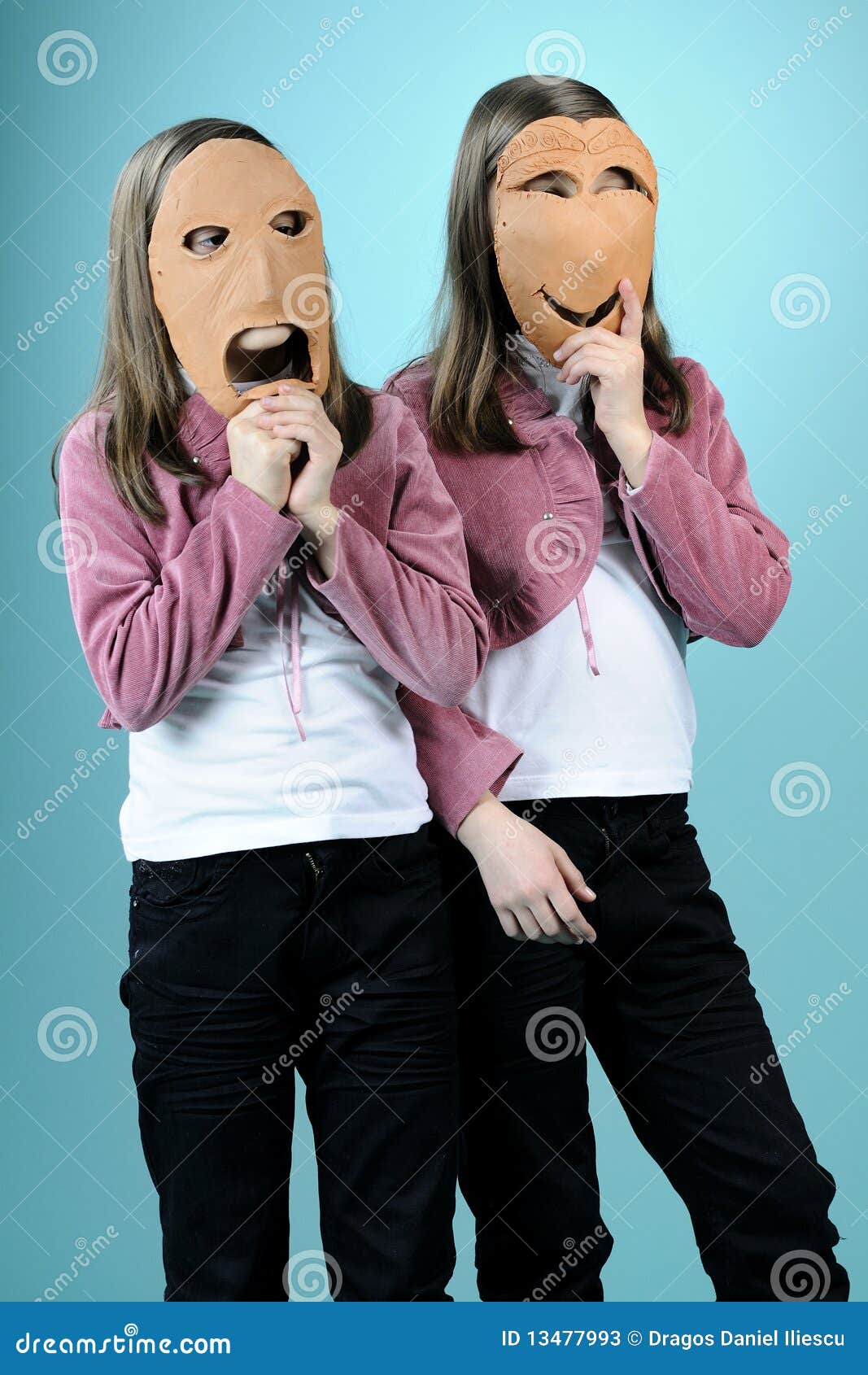 Upset and happy children stock image. Image of model - 13477993