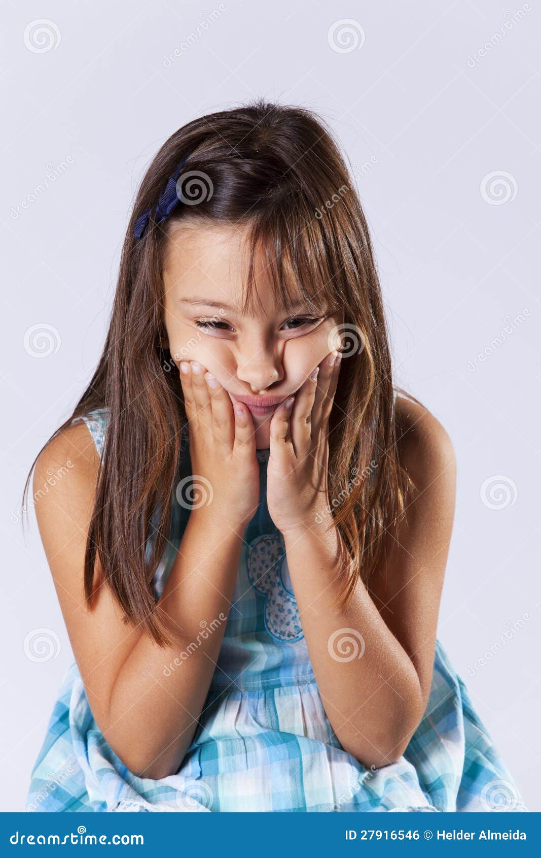Upset little girl stock photo. Image of anger, cute, attractive - 27916546