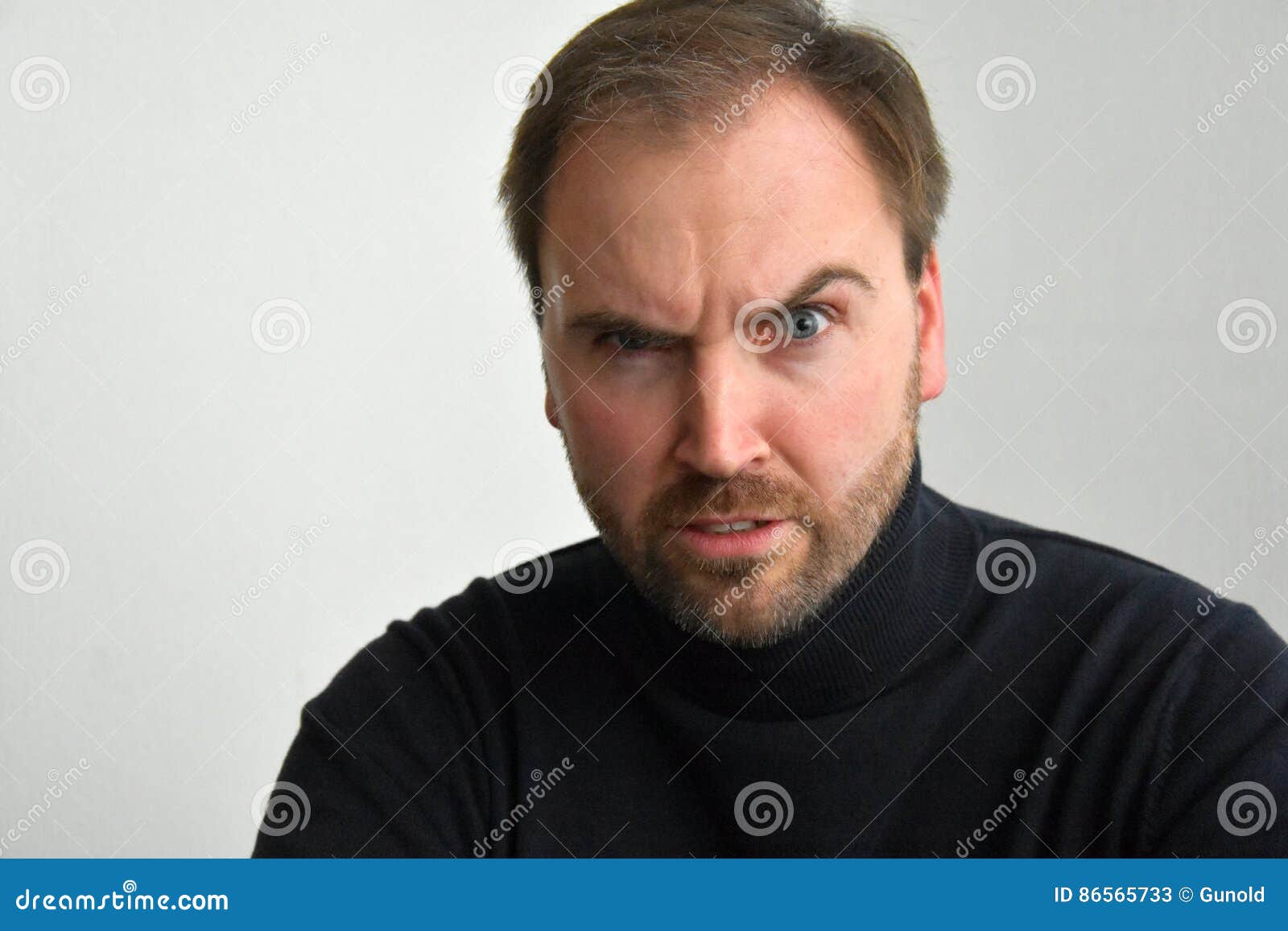 Upset man stock image. Image of expression, frown, handsome - 86565733