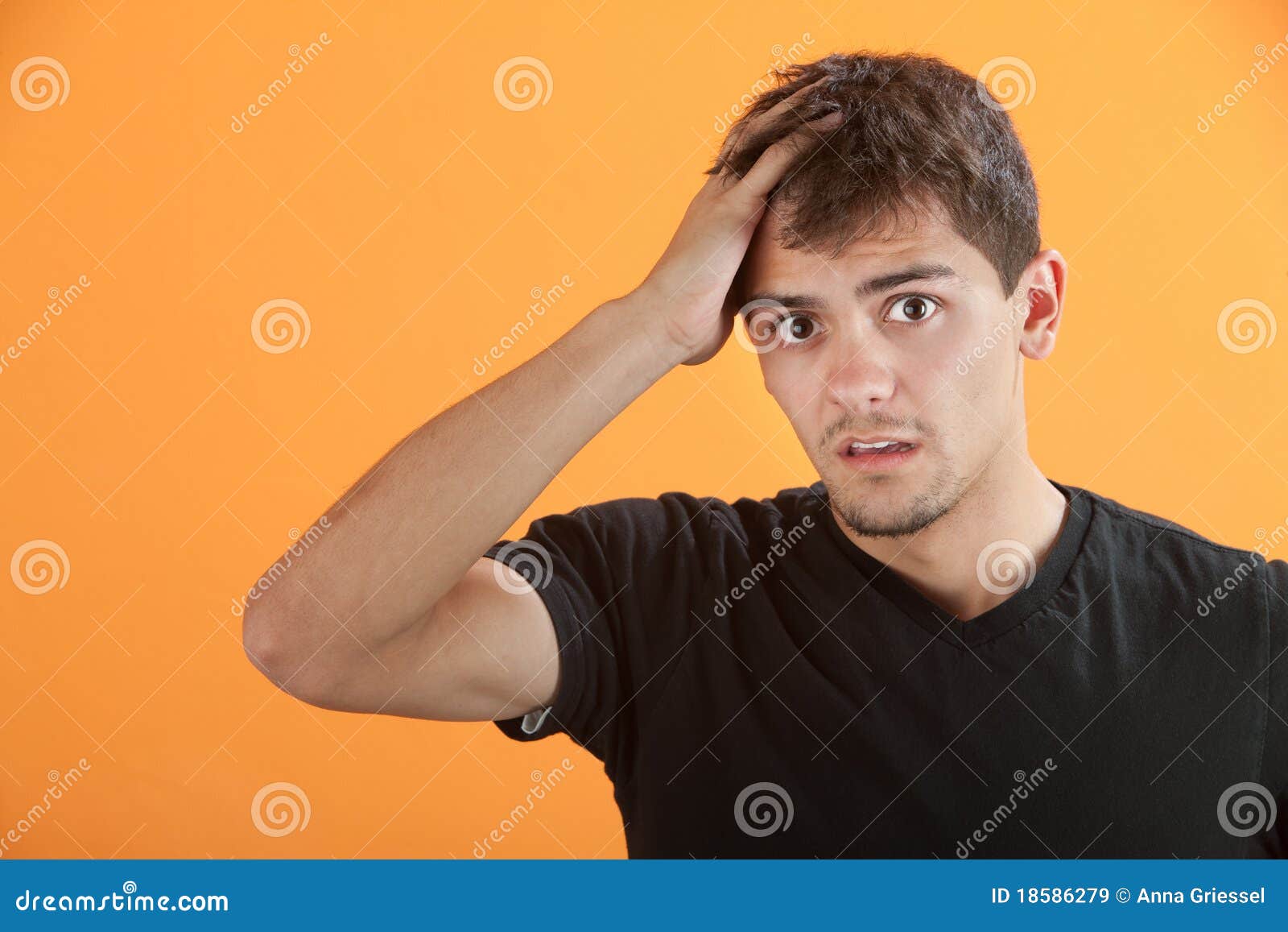 Upset Teen stock image. Image of remorse, forget, regret - 18586279