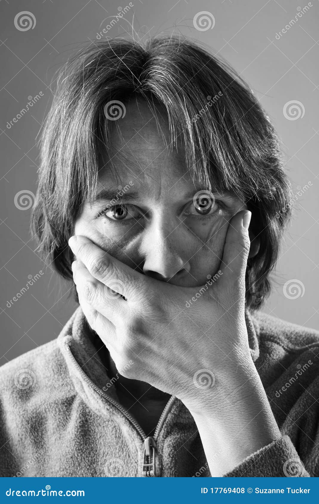 Upset Woman stock photo. Image of emotions, mouth, grieving - 17769408