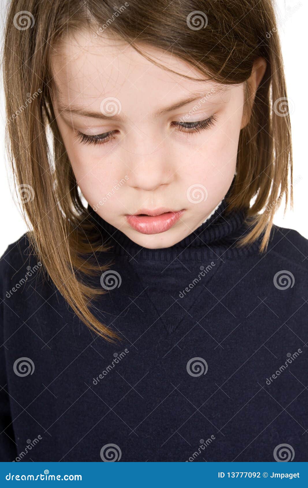 Upset Young Child stock photo. Image of blonde, shot - 13777092