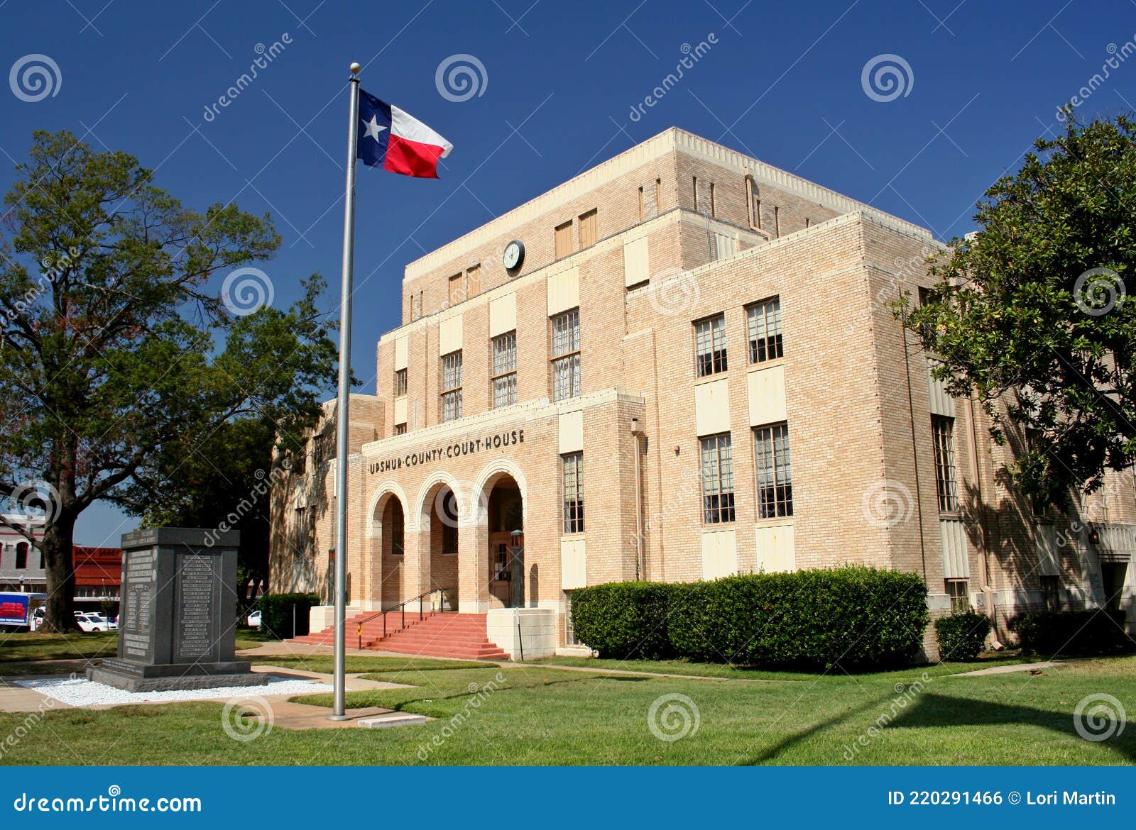 Upshur County Courthouse Building Located in Gilmer, Texas Editorial ...