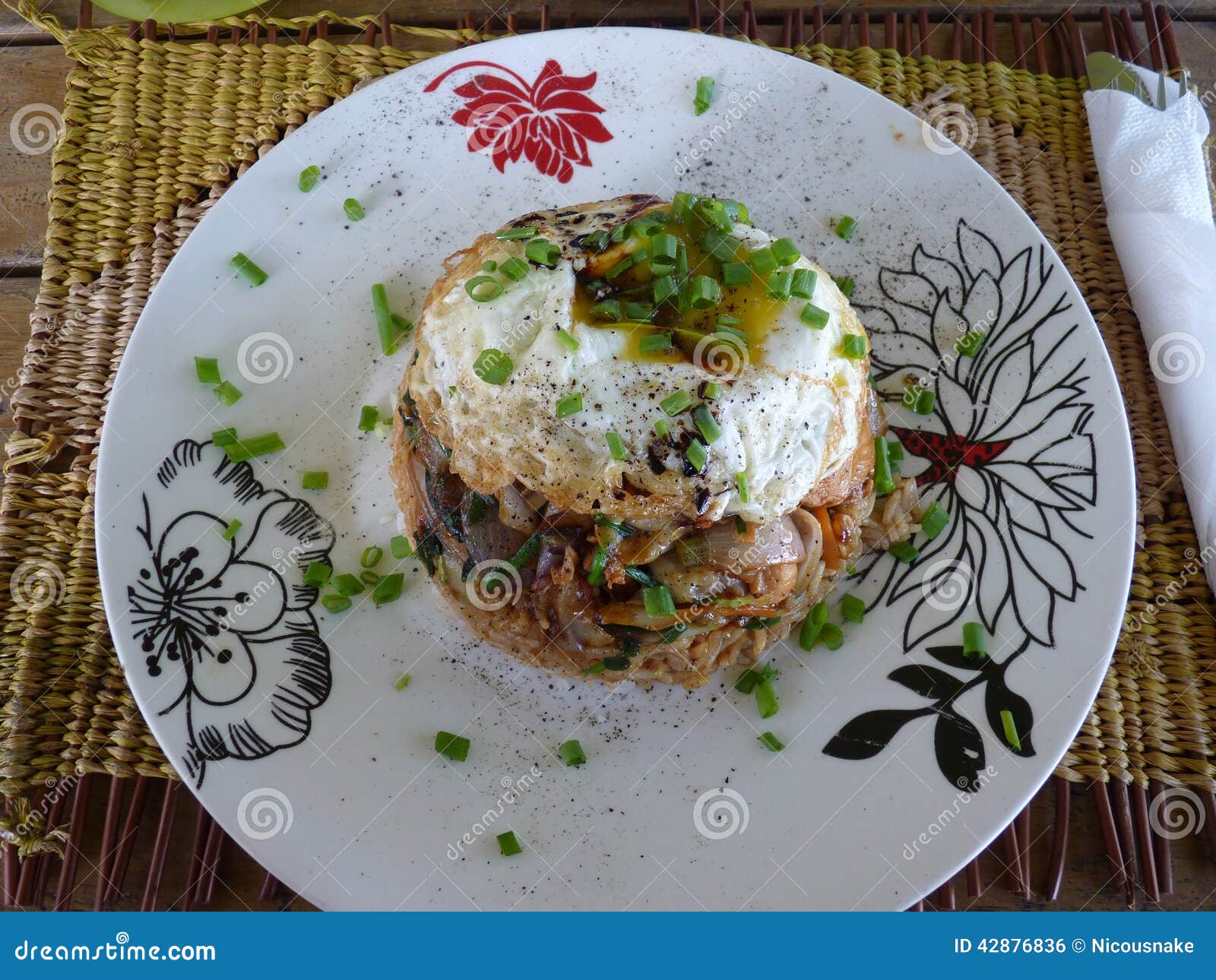 Upside Down Bowl stock photo. Image of shrimps, restaurant - 42876836