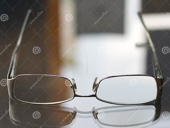 Upside Down Glasses stock image. Image of shining, black - 12353467