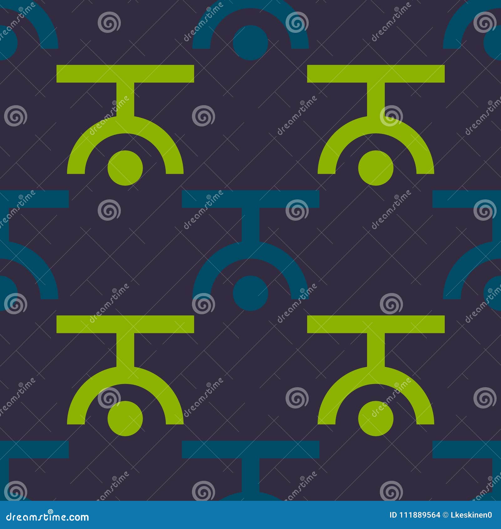 Upside Down Seamless Pattern Stock Vector - Illustration of pattern ...